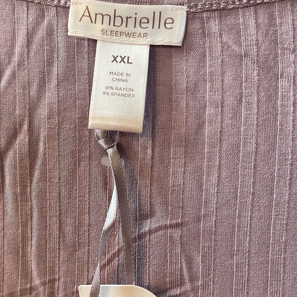Ambrielle | Intimates & Sleepwear | Nwt Ambrielle Elderberry Pink Sleep ...